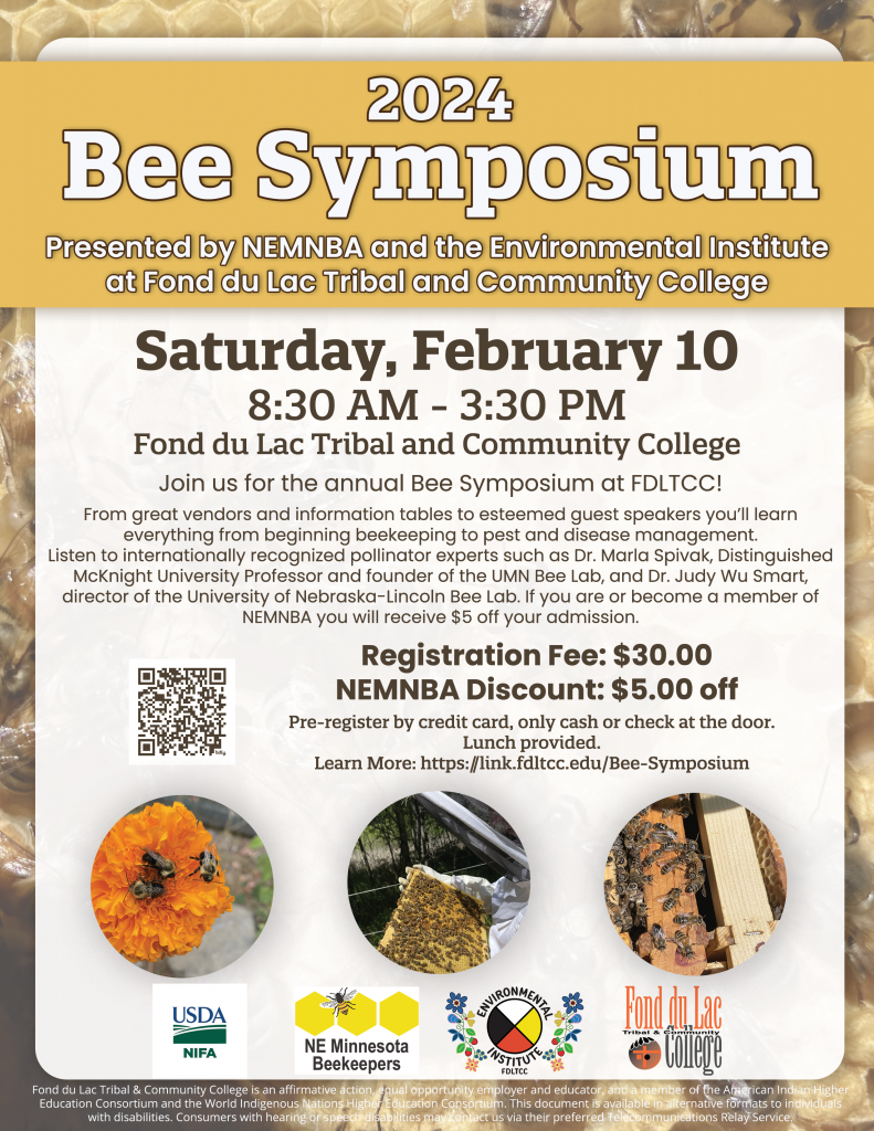 Winter Beekeeping Symposium – NE Minnesota Beekeepers Association